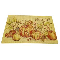 Fall Harvest 18" X 30" Hello Pumpkin Mat at Menards®