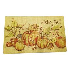 Fall Harvest 18" X 30" Hello Pumpkin Mat at Menards®