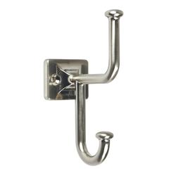 Mastercraft® Satin Nickel Double Coat Hook at Menards®