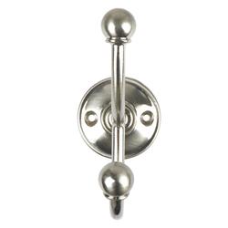 Mastercraft® Satin Nickel Double Coat Hook at Menards®