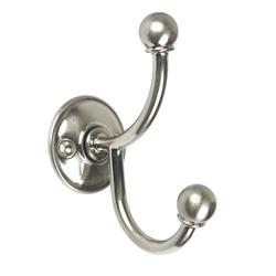Mastercraft® Satin Nickel Double Coat Hook at Menards®