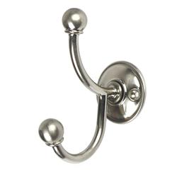 Mastercraft® Satin Nickel Double Coat Hook at Menards®