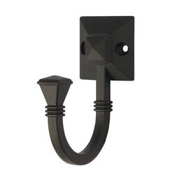 Mastercraft® Matte Black Single Hook at Menards®