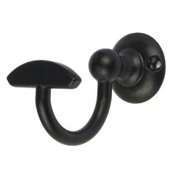 Mastercraft® Matte Black Single Hook at Menards®