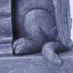 Enchanted Garden® 9-15/16" Solar Resin Angel Cat Memorial Stone Garden ...