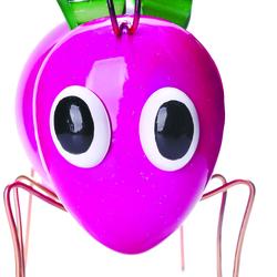 Enchanted Garden® 11" Metal Pink Ant with Wings Garden Statue at Menards®