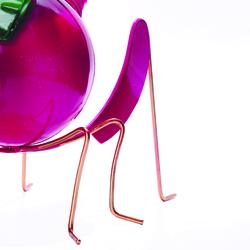 Enchanted Garden® 11" Metal Pink Ant with Wings Garden Statue at Menards®