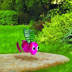 Enchanted Garden® 11" Metal Pink Ant with Wings Garden Statue at Menards®