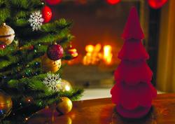 Enchanted Forest® 15" Red Velvet Tree at Menards®