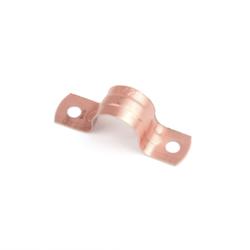 1/2" CTS Copper Plated Pipe Strap - 10 Pack at Menards®