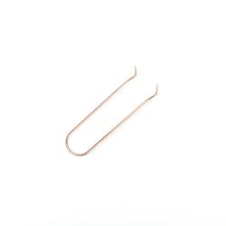 1" Copper-Plated Steel Wire Pipe Hook - 5 Pack at Menards®