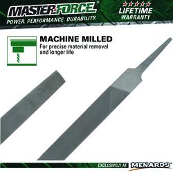Masterforce® 8" Half Round File at Menards®