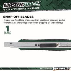 Masterforce® 9mm Snap-Off Utility Knife at Menards®