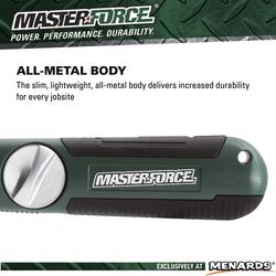 Masterforce® Quick Change Fixed Blade Utility Knife at Menards®