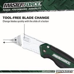 Masterforce® Quick Change Folding Utility Knife at Menards®
