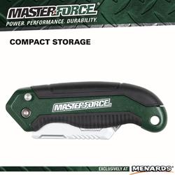 Masterforce® Quick Change Folding Utility Knife at Menards®