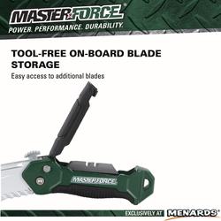 Masterforce® Quick Change Folding Retractable Utility Knife at Menards®