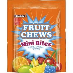 Tootsie® Fruit Chews Mini Bites Candy Coated Chews - 9 oz at Menards®