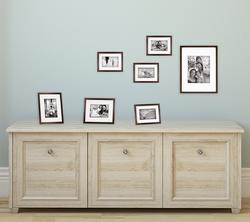 MCS® Industries 7-Piece Wood Gallery Frame Set - Walnut at Menards®