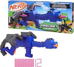 Nerf® Minecraft Ender Dragon Blaster with 12 Nerf® Elite Foam Darts at ...
