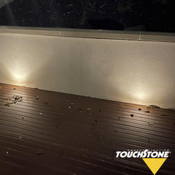 Touchstone Low Voltage LED Arch Bronze Half Moon Hardscape Light at ...