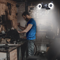 Flood Light Bar with WI-FI Camera & Sound Speaker at Menards®