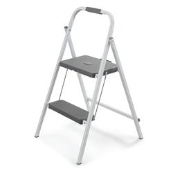 Safe Reach® 2-Steel Compact Step Stool - 225 lb. Type II Load Rating at ...