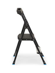 Safe Reach® 2-Steel Heavy Duty Step Stool with Project Top - 300 lb ...