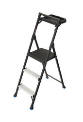 Safe Reach® 3-Step Heavy Duty Step Stool with Project Tray - 300 lb ...