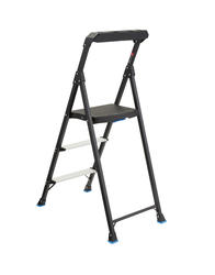 Safe Reach® 3-Steel Heavy Duty Step Stool with Project Top - 300 lb ...