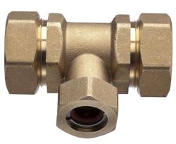 Pro Flex™ 3/4" x 3/4" x 1/2" CSST Tee at Menards®