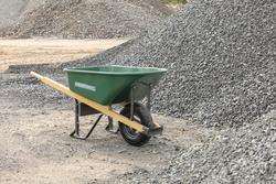 Masterforce® Steel Wheelbarrow with Hardwood Handle - 6 cu. ft. at Menards®