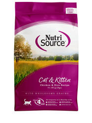 NutriSource® Chicken & Rice Dry Cat & Kitten Food - 4 lb. at Menards®