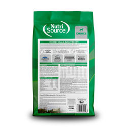 NutriSource® Choice Chicken Meal & Barley Recipe Dry Dog Food - 40 lb ...