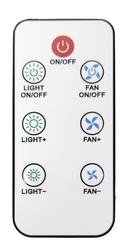 Luma Brite 220-Watt Equivalent 5-Panel Daylight LED Socket Fanlight at ...
