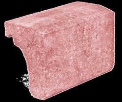 Novabrik 8" Colonial Red Smooth Wainscot Cap 8" x 4-1/8" x 3-3/4" at ...