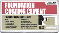 Akona® Foundation Coating Cement - 50 lb. at Menards®