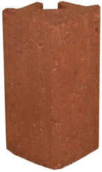 Novabrik Colonial Red 90° Smooth Outside Corner at Menards®