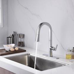 Ultra Faucets Ardua One-Handle Polished Chrome Kitchen Faucet at Menards®