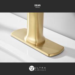 Ultra Faucets Dean One-Handle Brushed Gold Bathroom Sink Faucet at Menards®