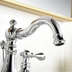 Ultra Faucets Signature Two-Handle 4" Centerset Polished Chrome ...