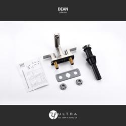 Ultra Faucets Dean Two-Handle 4" Centerset Brushed Nickel Bathroom Sink ...