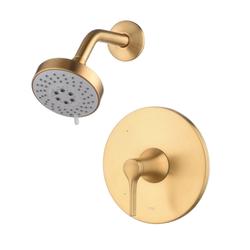 Ultra Faucets Nita One-Handle Brushed Gold Shower Faucet at Menards®