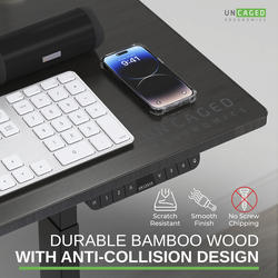 Uncaged Ergonomics® 48" x 30" Standing Desk - Black at Menards®