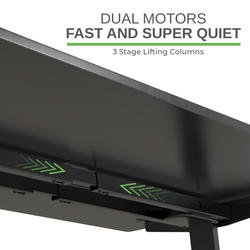 Uncaged Ergonomics® Electric Adjustable Standing Desk at Menards®