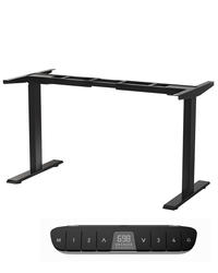 Uncaged Ergonomics® Electric Adjustable Standing Desk Frame Base at ...