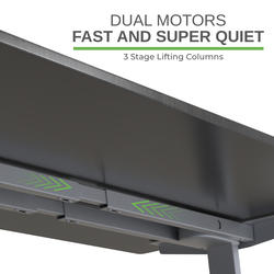 Uncaged Ergonomics® Electric Adjustable Standing Desk at Menards®