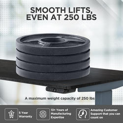 Uncaged Ergonomics® Electric Adjustable Standing Desk at Menards®