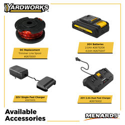 Yardworks™ 20-Volt Cordless 12" String Trimmer & Edger at Menards®