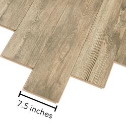 Mohawk® Basics Amber Canvas Oak 7-1/2 x 47-1/4 Laminate Flooring (17.17 ...